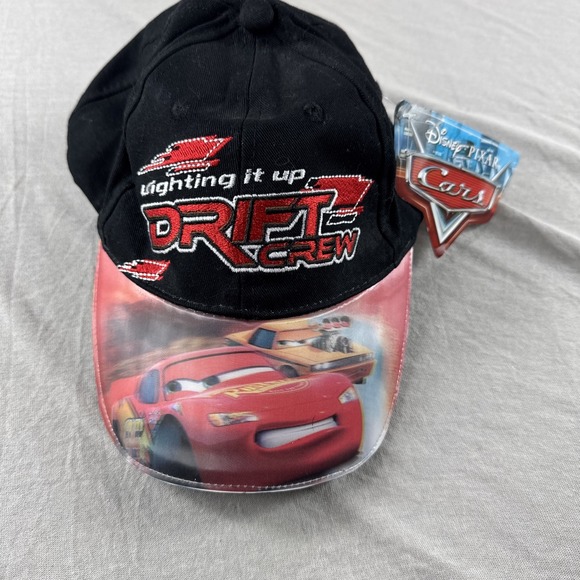 Disney | Accessories | Disney Pixar Cars Hat Boys Adjustable Cap Hook ...